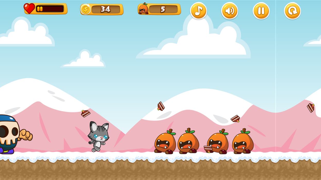 Kitty Run - Construct 2/3 Game by Gamecoutz | CodeCanyon
